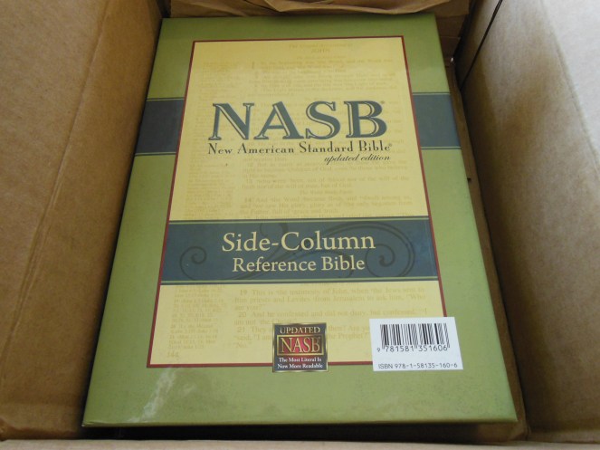 Review of the Lockman Foundation NASB Side-Column Reference Wide Margin ...