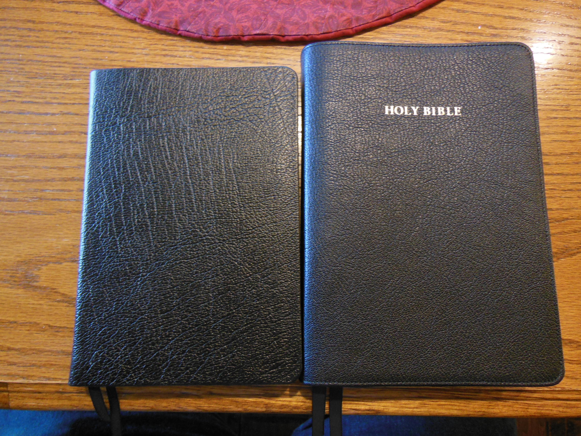 The search for that perfect Bible. What are the most common Bible ...